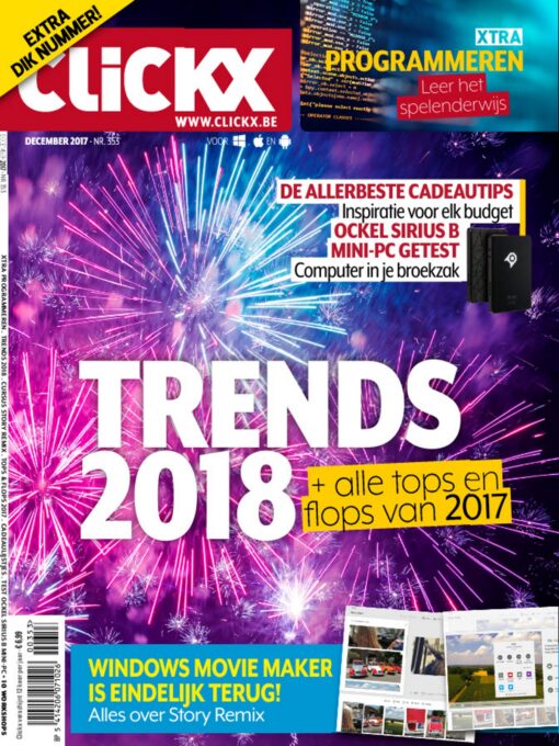 Clickx 353 (extra dik nummer!) - Blue Pixl Media Shop